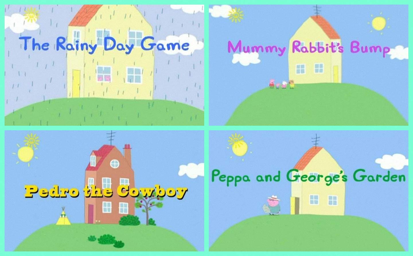 Storybook Collection: The Rainy Day Game, Mummy Rabbit's Bump, Pedro ...