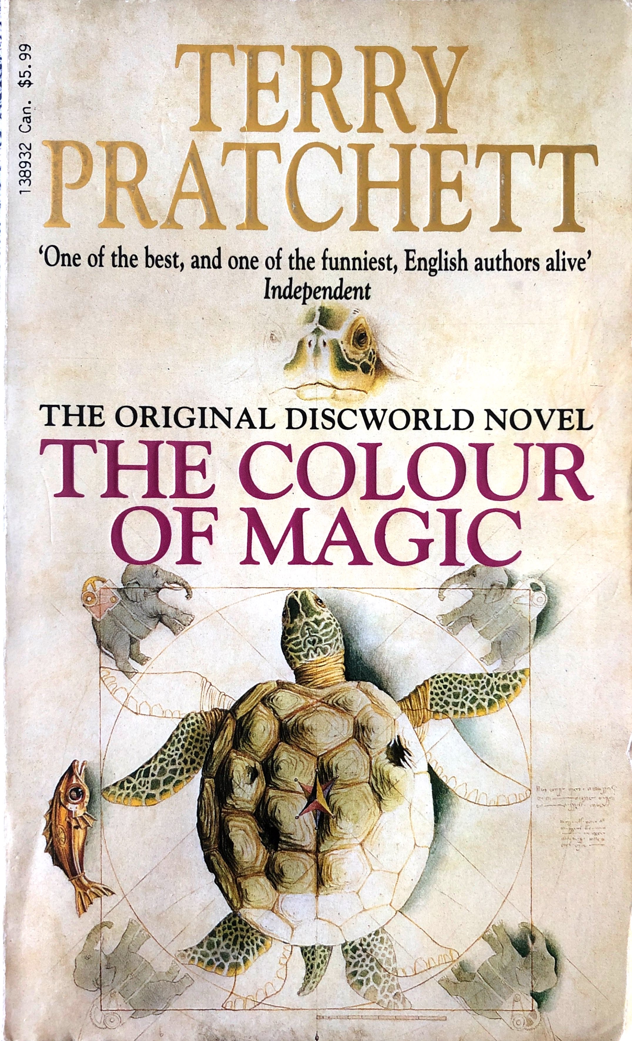 The Colour of Magic (Discworld, #1) by Terry Pratchett | Goodreads