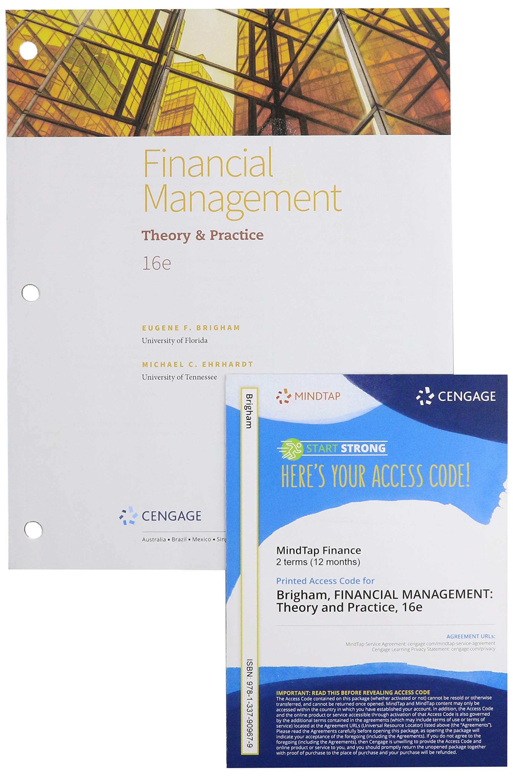 Financial Management: Theory and Practice [with MindTap Access Code] by ...