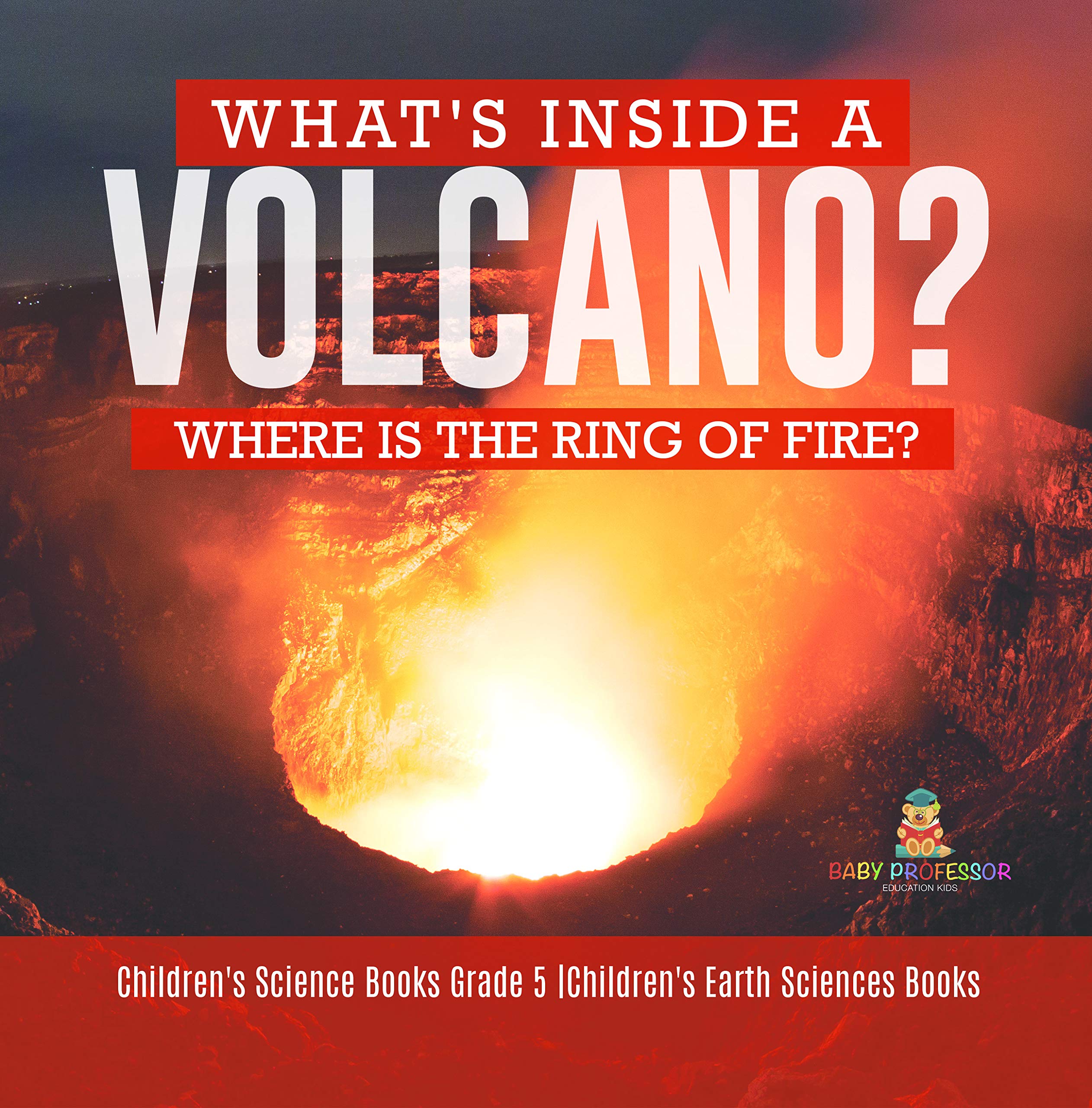 What's Inside a Volcano? Where Is the Ring of Fire? | Children's ...