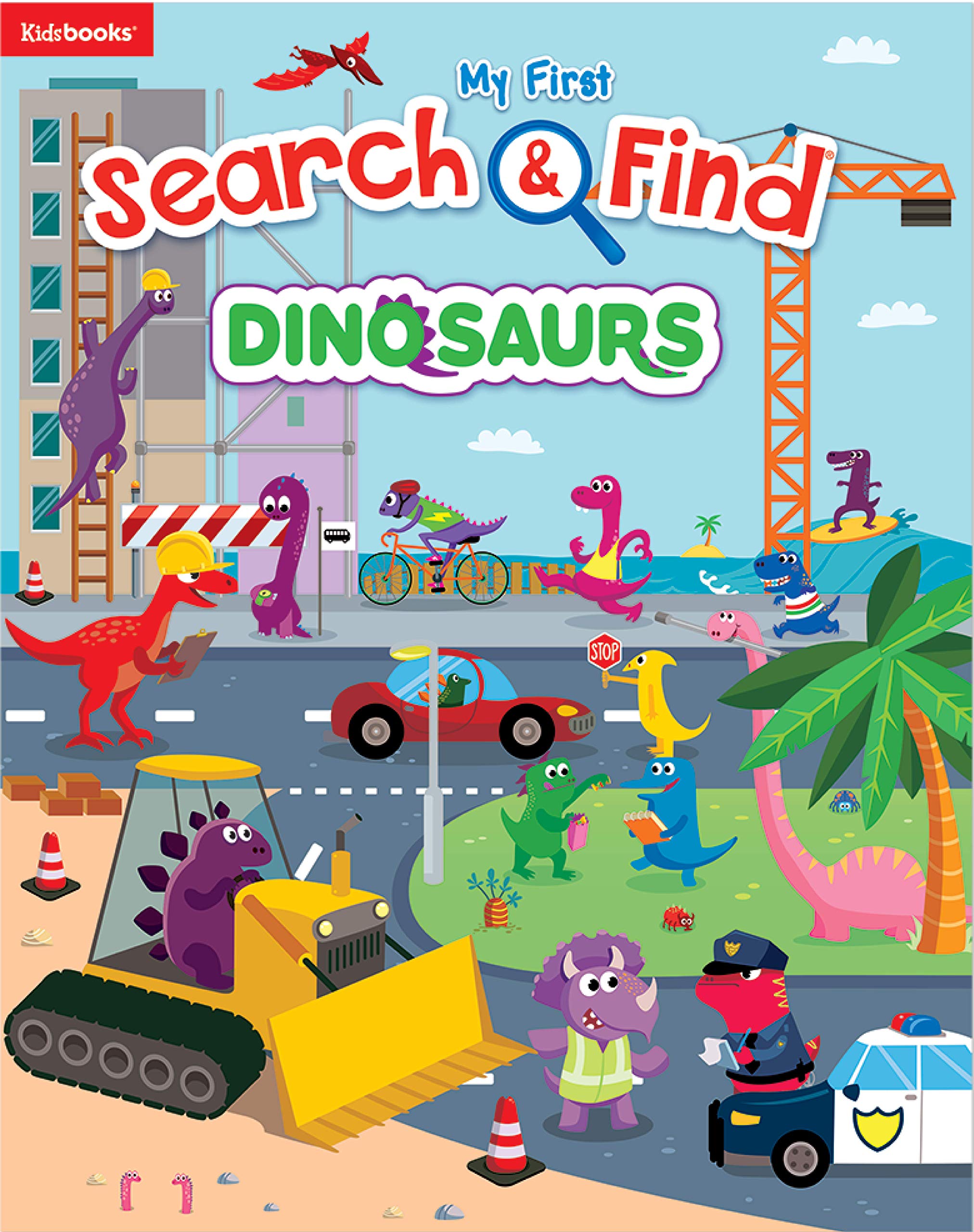 My First Search & Find: Dinosaurs Board Book - Search for Dinosaurs ...