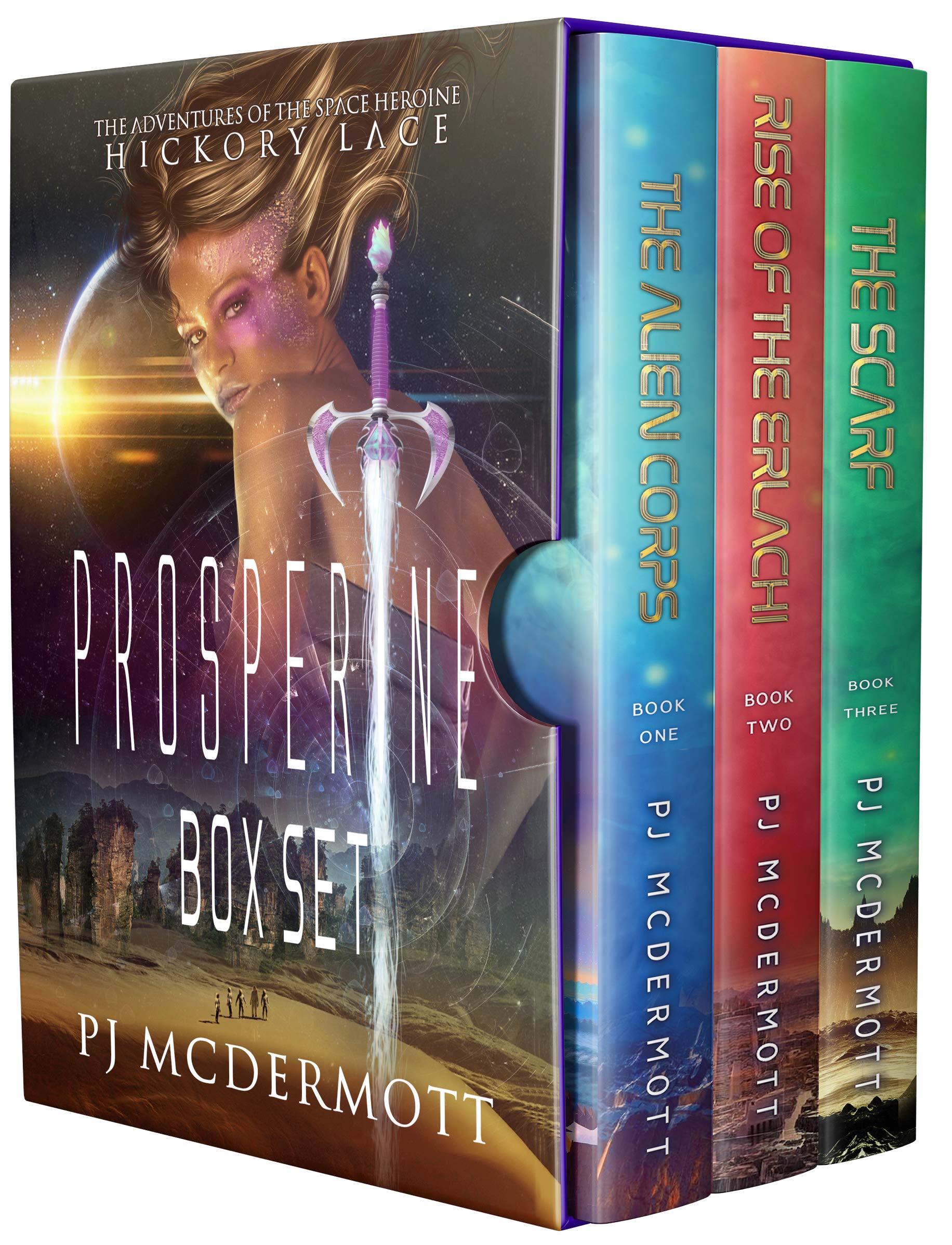 Prosperine: A Sword and Planet Adventure (Books 1-3) by Pj McDermott ...