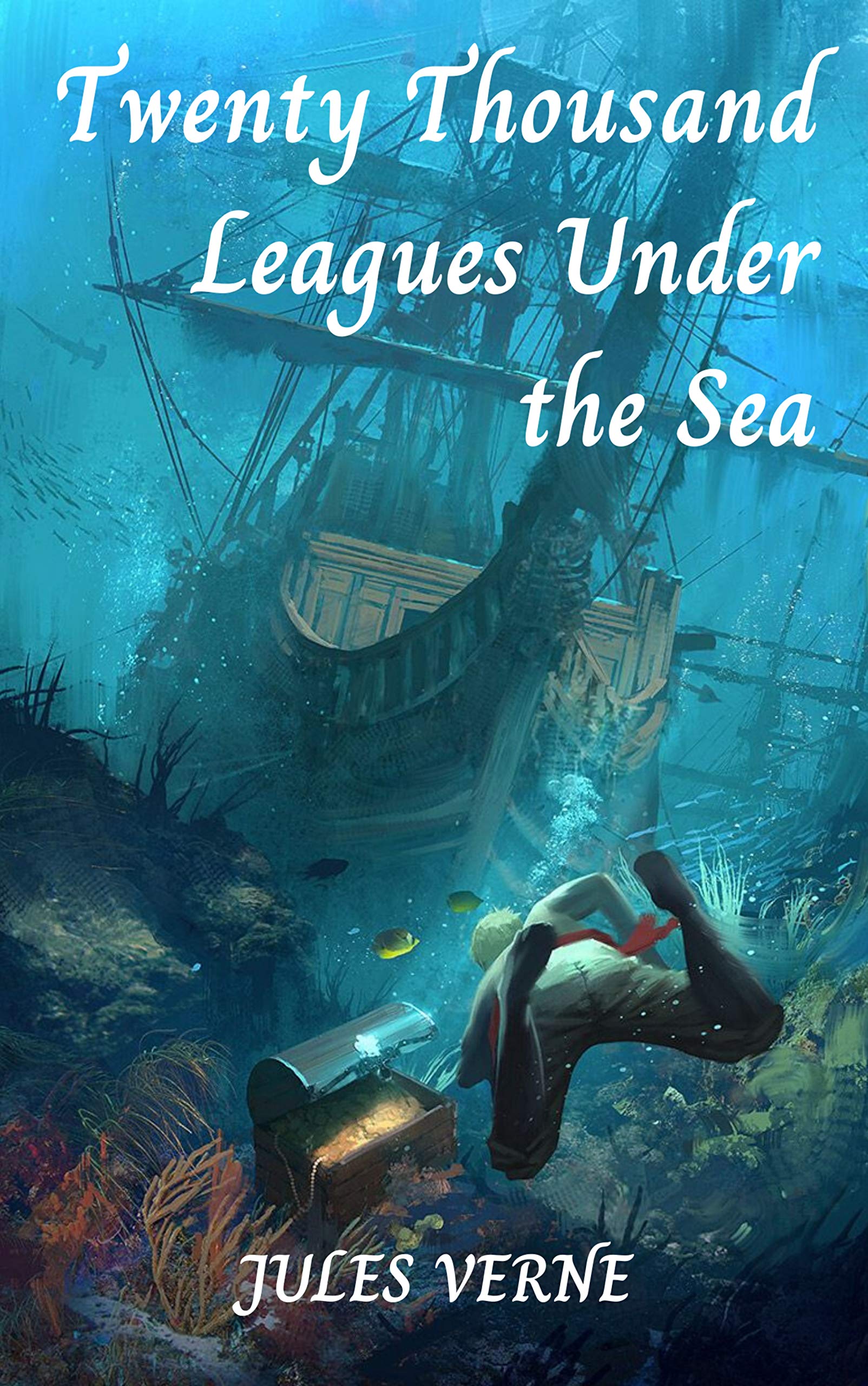 TWENTY THOUSAND LEAGUES UNDER THE SEA: (Annotated) by Jules Verne ...