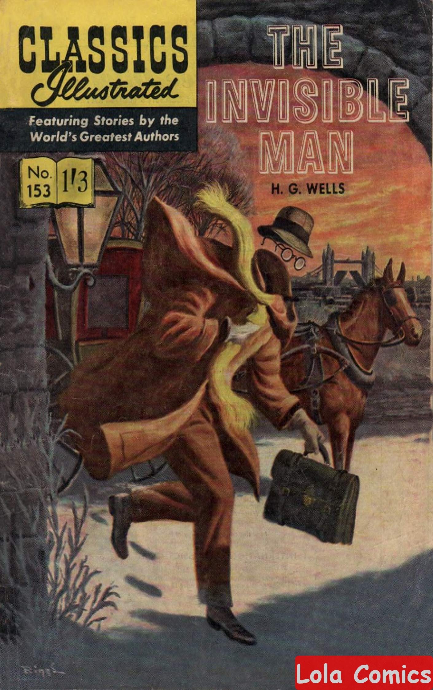 The Invisible Man (Classics Illustrated) by Classics Illustrated ...