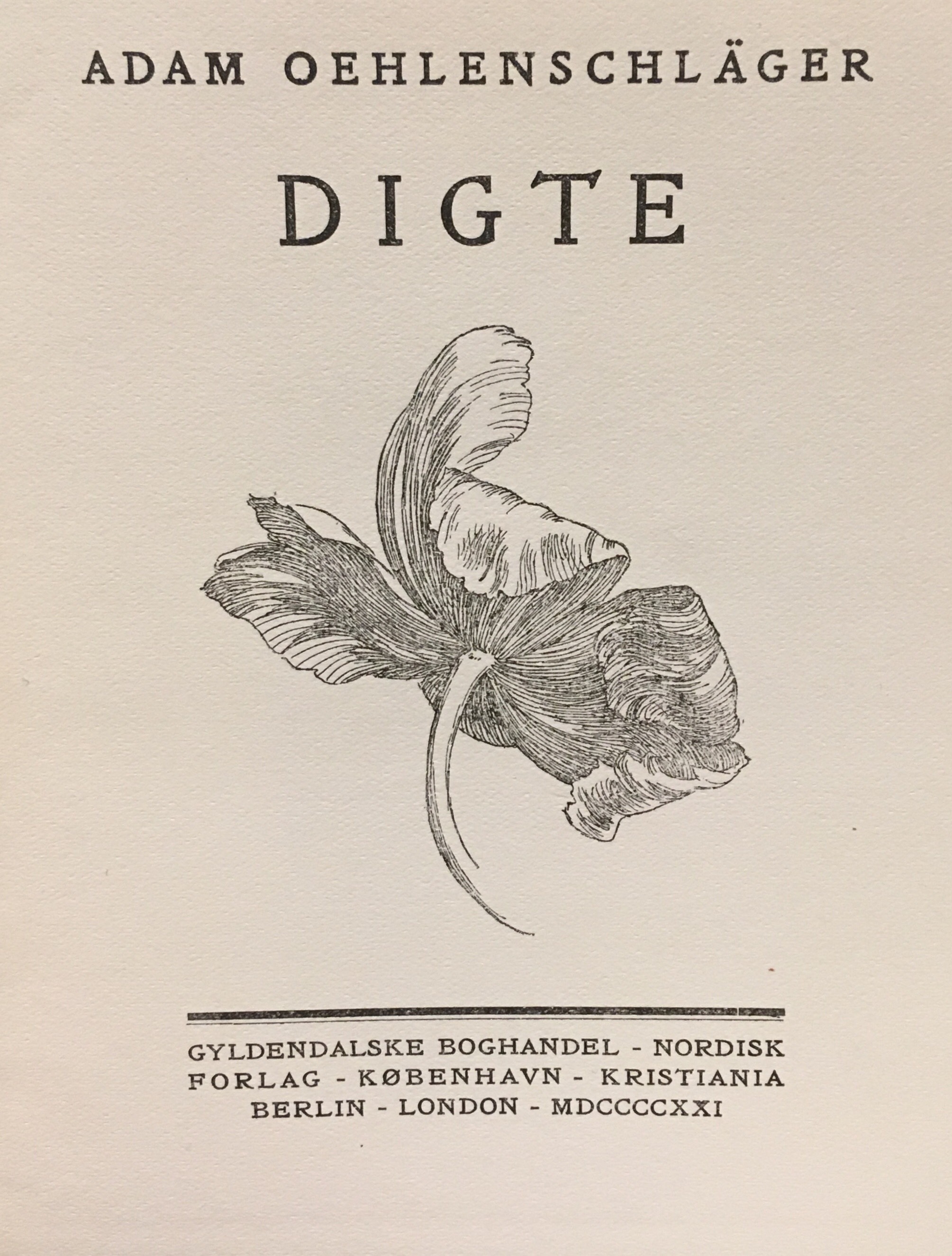 Digte by Adam Oehlenschläger | Goodreads