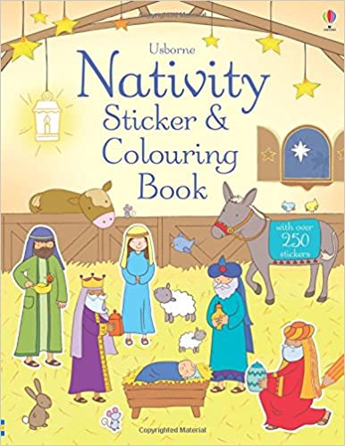 Nativity Sticker & Colouring Book by Felicity Brooks | Goodreads