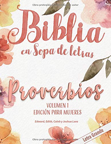 Biblia en Sopa de Letras - PROVERBIOS VOLUMEN 1 - EDICIÓN PARA MUJERES ...