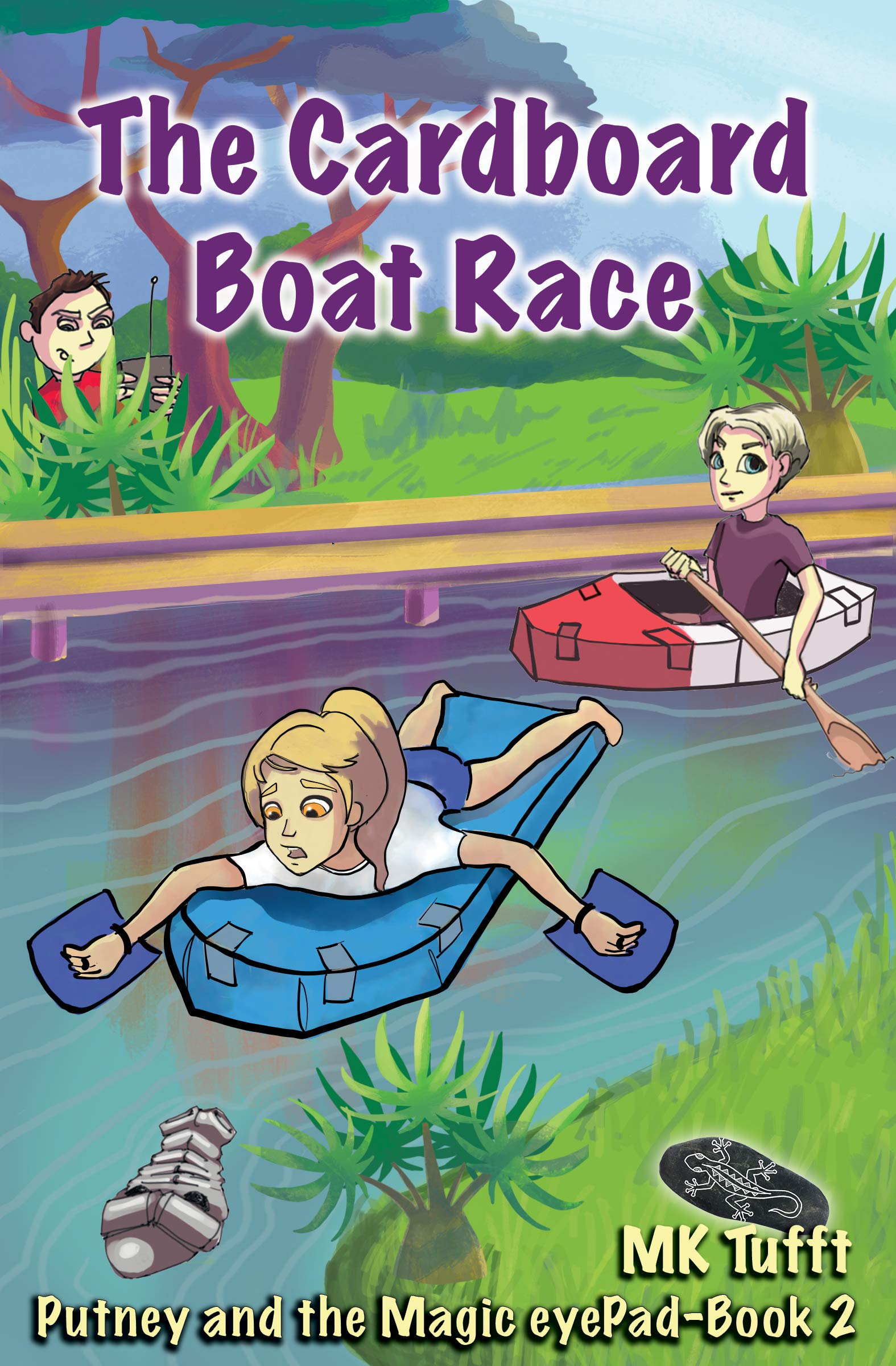 The Cardboard Boat Race: Putney and the Magic eyePad–Book 2 by M.K ...