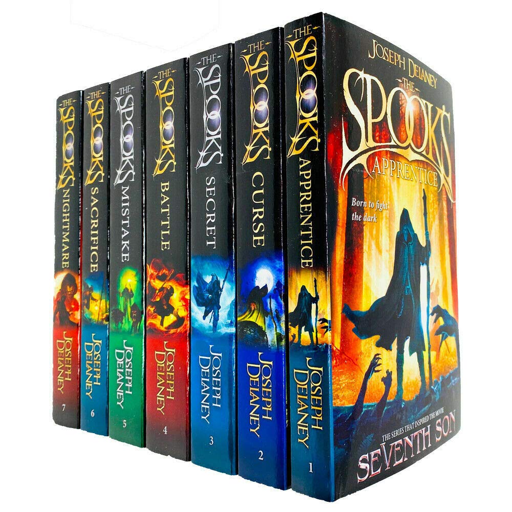 The Spooks Books 1 - 7 Wardstone Chronicles Collection Set by Joseph ...