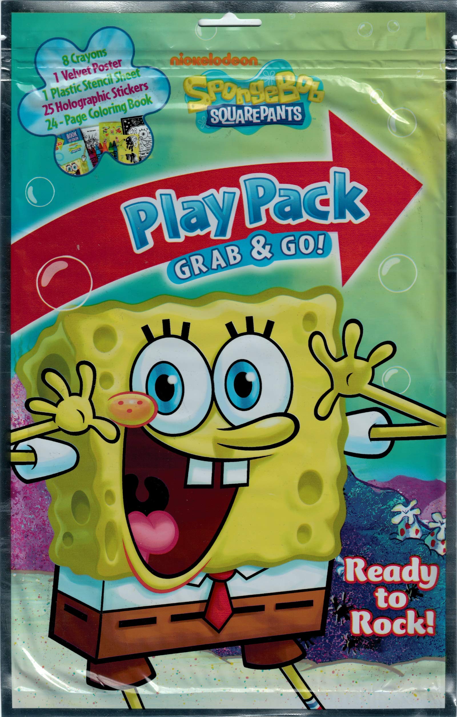 Bendon Spongebob Squarepants Grab & Go Play Pack XL by Bendon ...