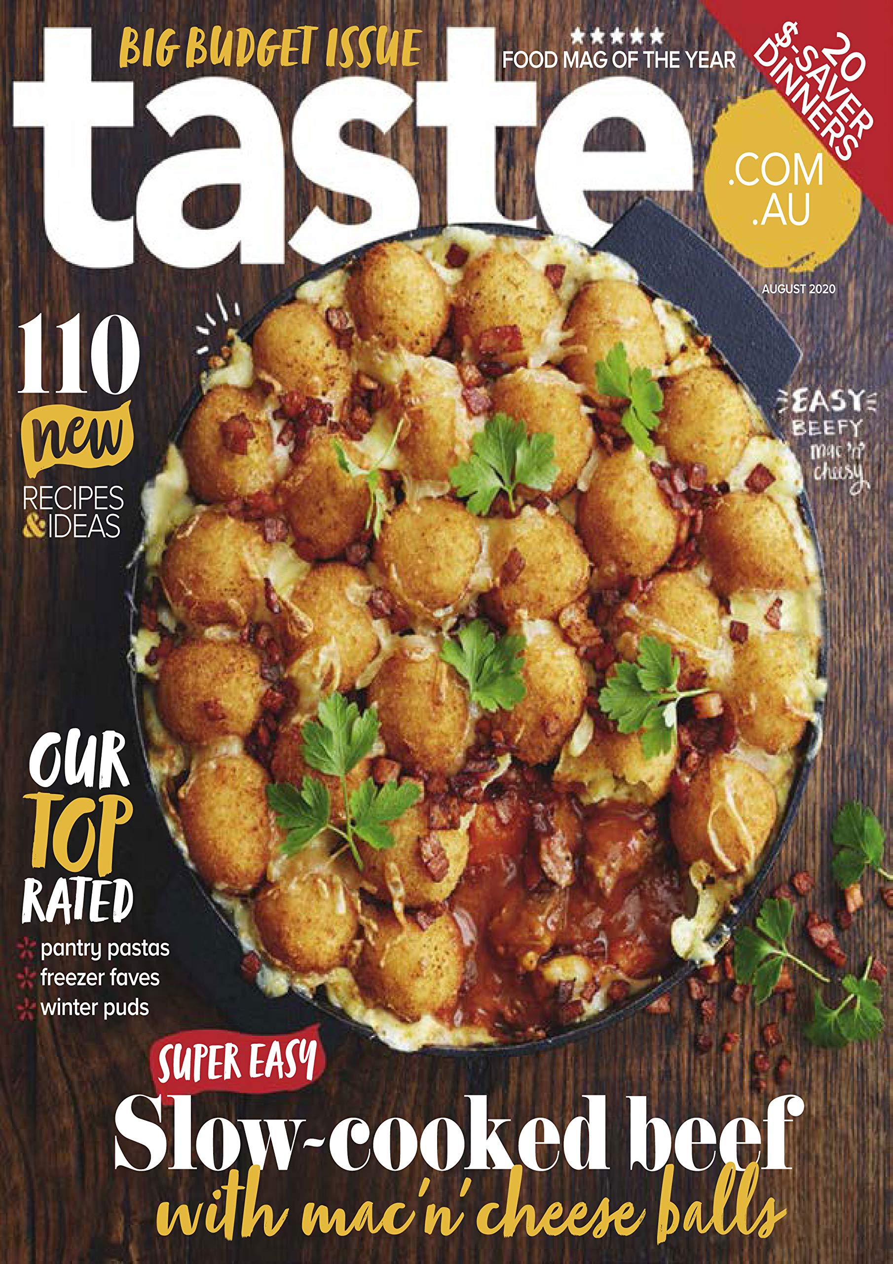 Magazine Taste Food Mag Of The Year 110 New Recipes Ideas by New Food ...