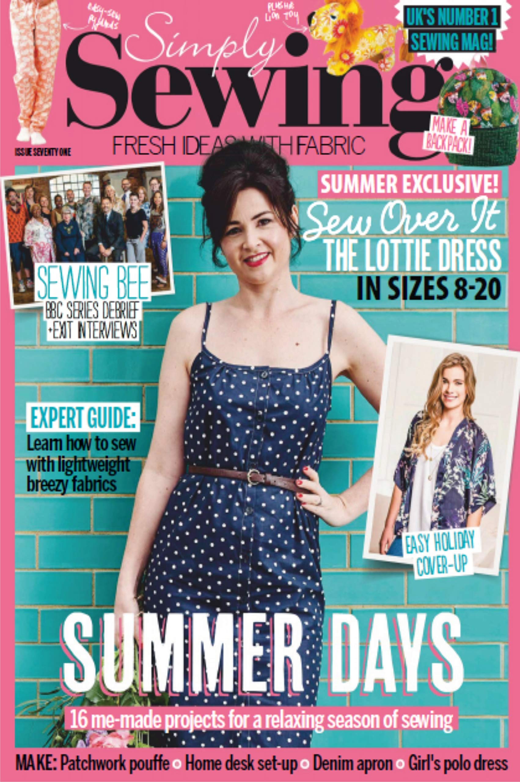 Simply Sewing Magazine - Fresh Ideas with Fabrics by Destiny Publishing ...