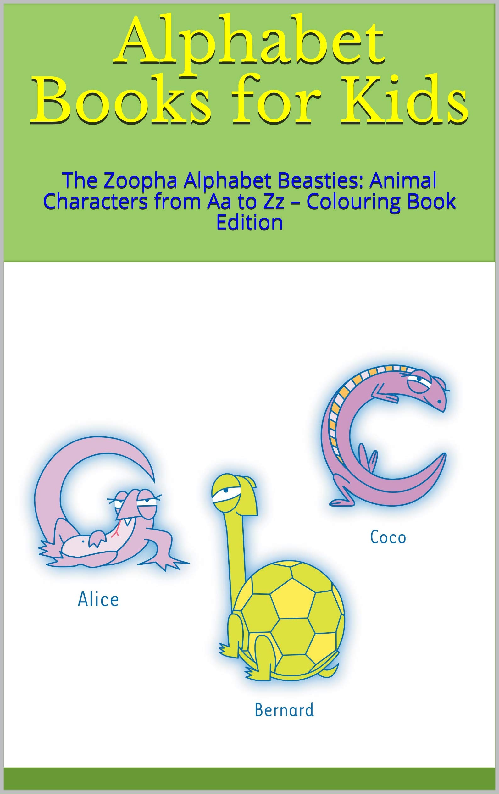 Alphabet Books for Kids: The Zoopha Alphabet Beasties: Animal ...