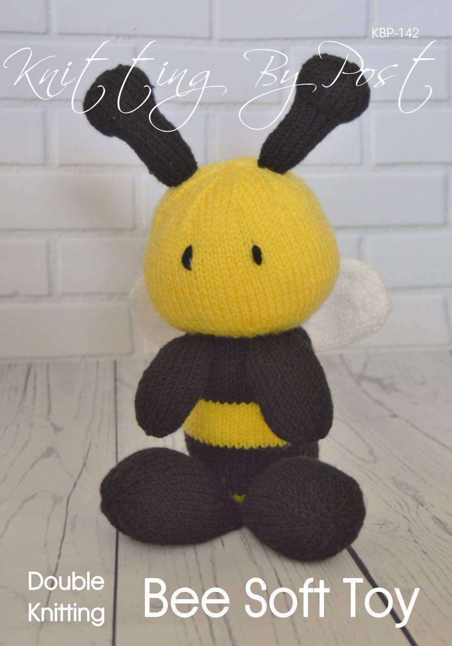 Kindle Edition Knitting Pattern for a Bee Soft Toy from Knitting by ...