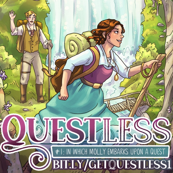 Questless: In Which Molly Embarks on a Quest by Amanda Kastner | Goodreads