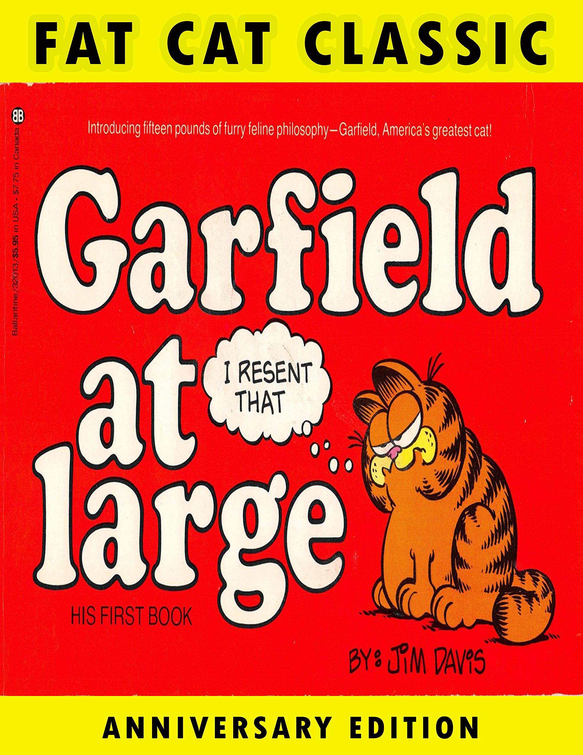 Cat Classic: His First Book - Great Fat Cat - Cartoon Garfield Comics ...