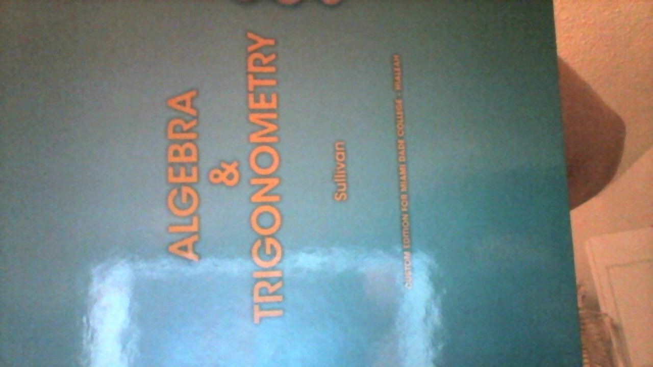 Algebra and Trigonometry by Michael Sullivan | Goodreads