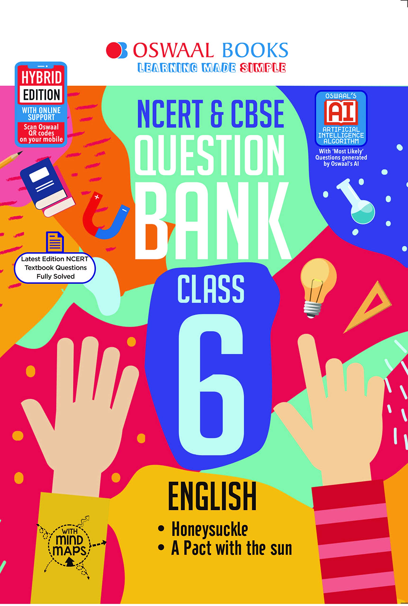 Oswaal NCERT & CBSE Question Bank Class 6 English Book by Oswaal ...
