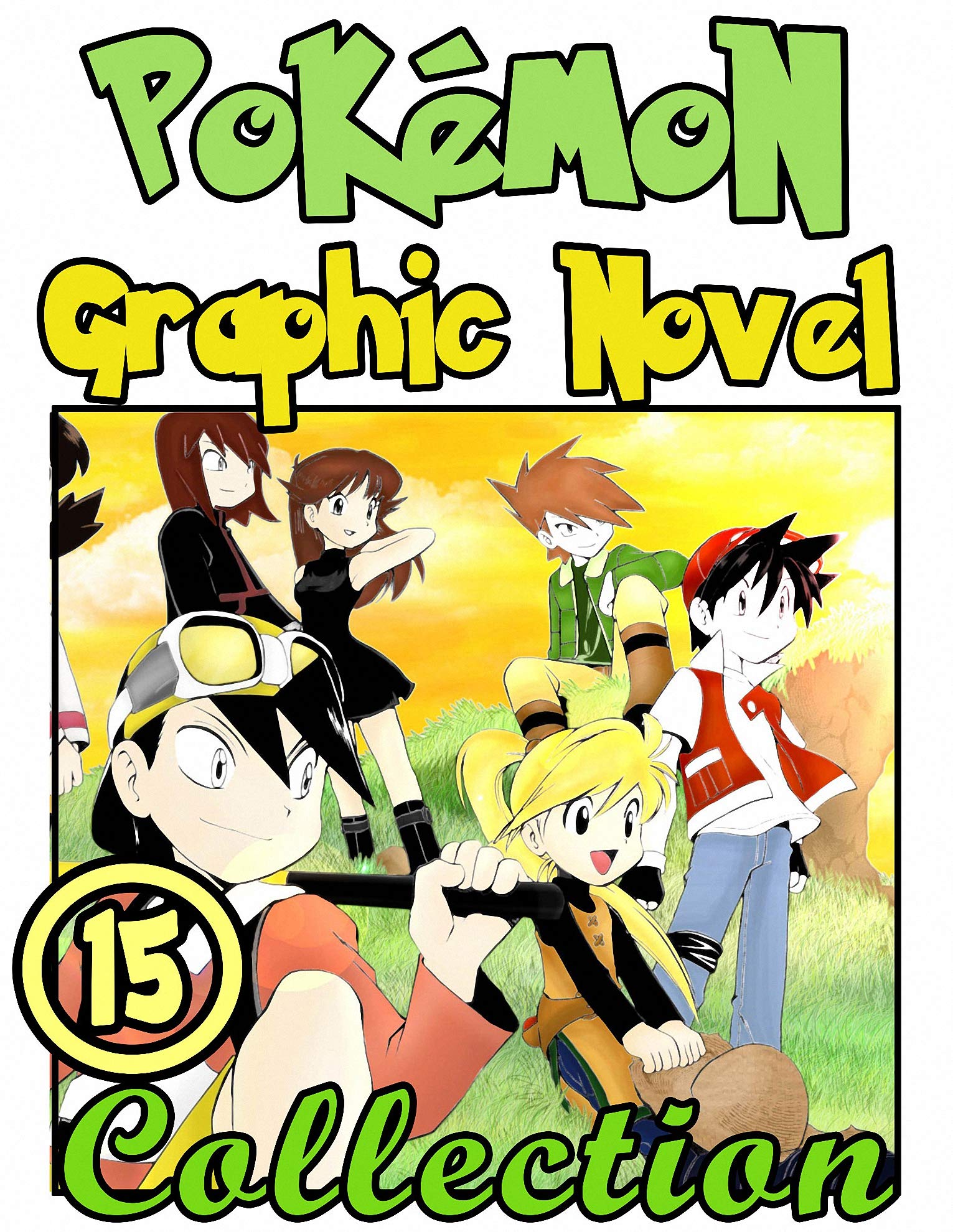 Poke Graphic Novel: Vol 15 - Comic Manga Pokemon Collection For Young ...