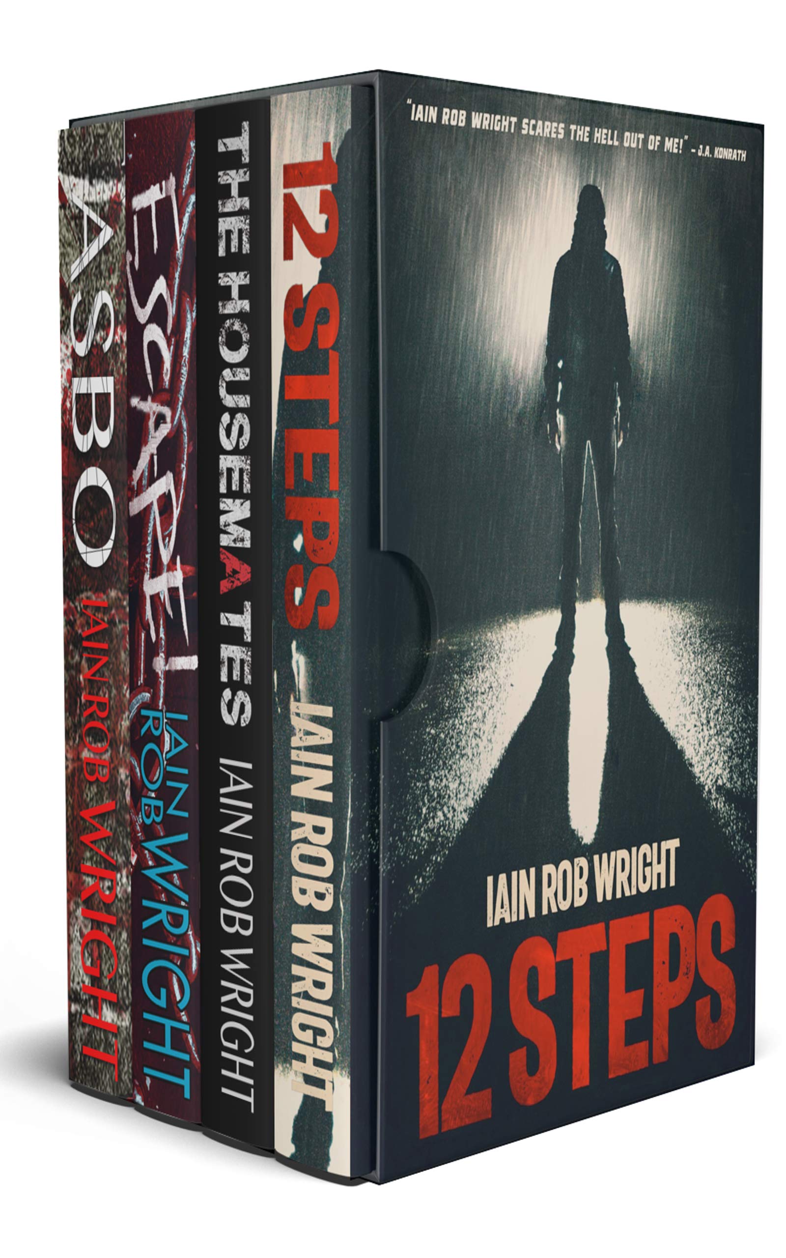 4 Thrillers: Asbo / The Housemates / Escape! / 12 Steps by Iain Rob ...