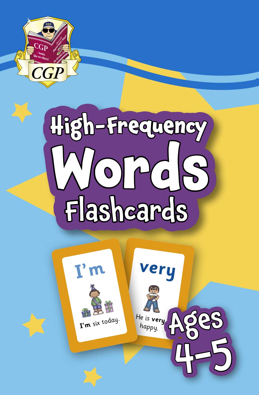 High-Frequency Words Flashcards for Ages 4-5 (Reception) by CGP Books ...
