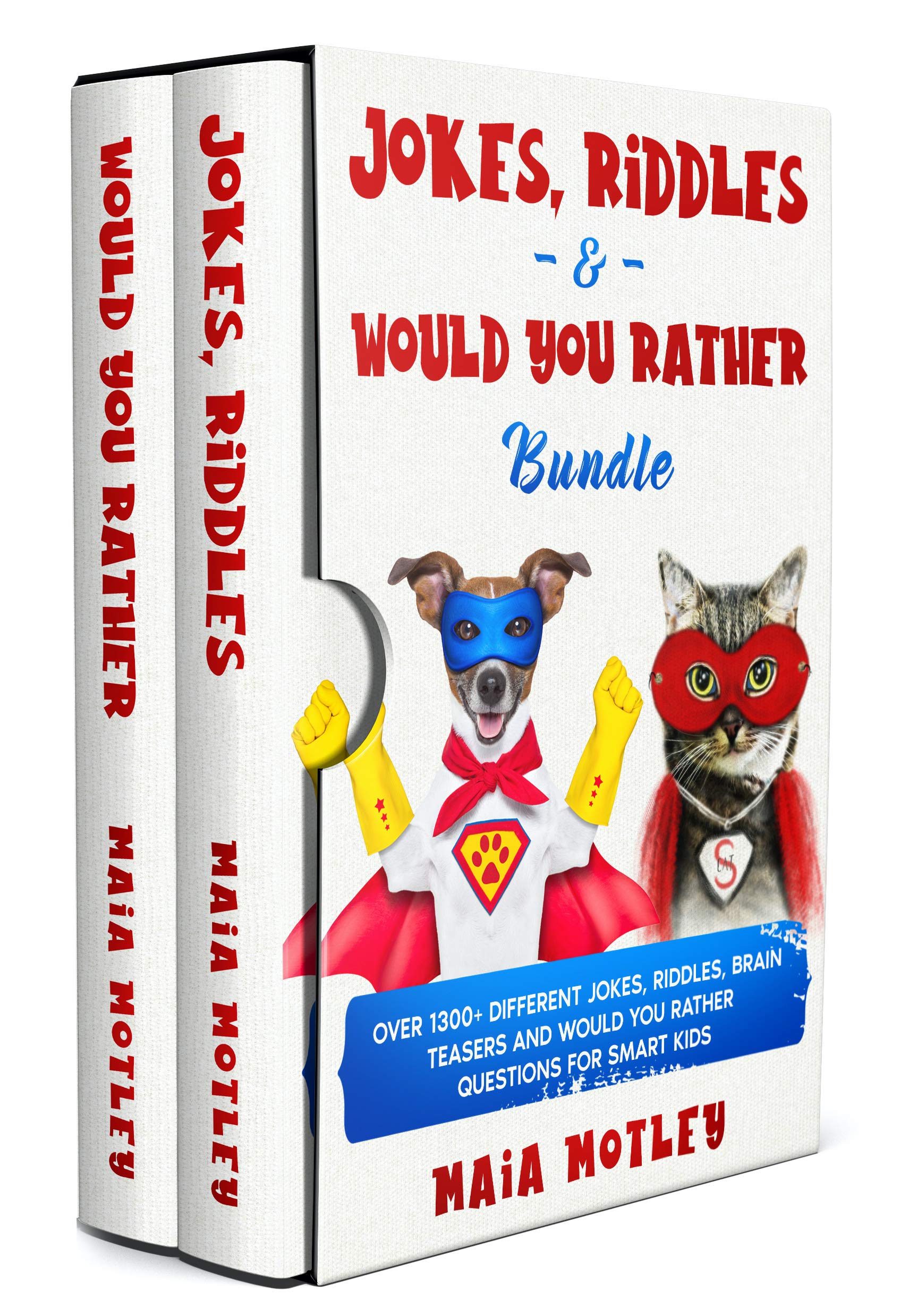 Jokes, Riddles & Would You Rather Bundle: Over 1300+ Different Jokes ...