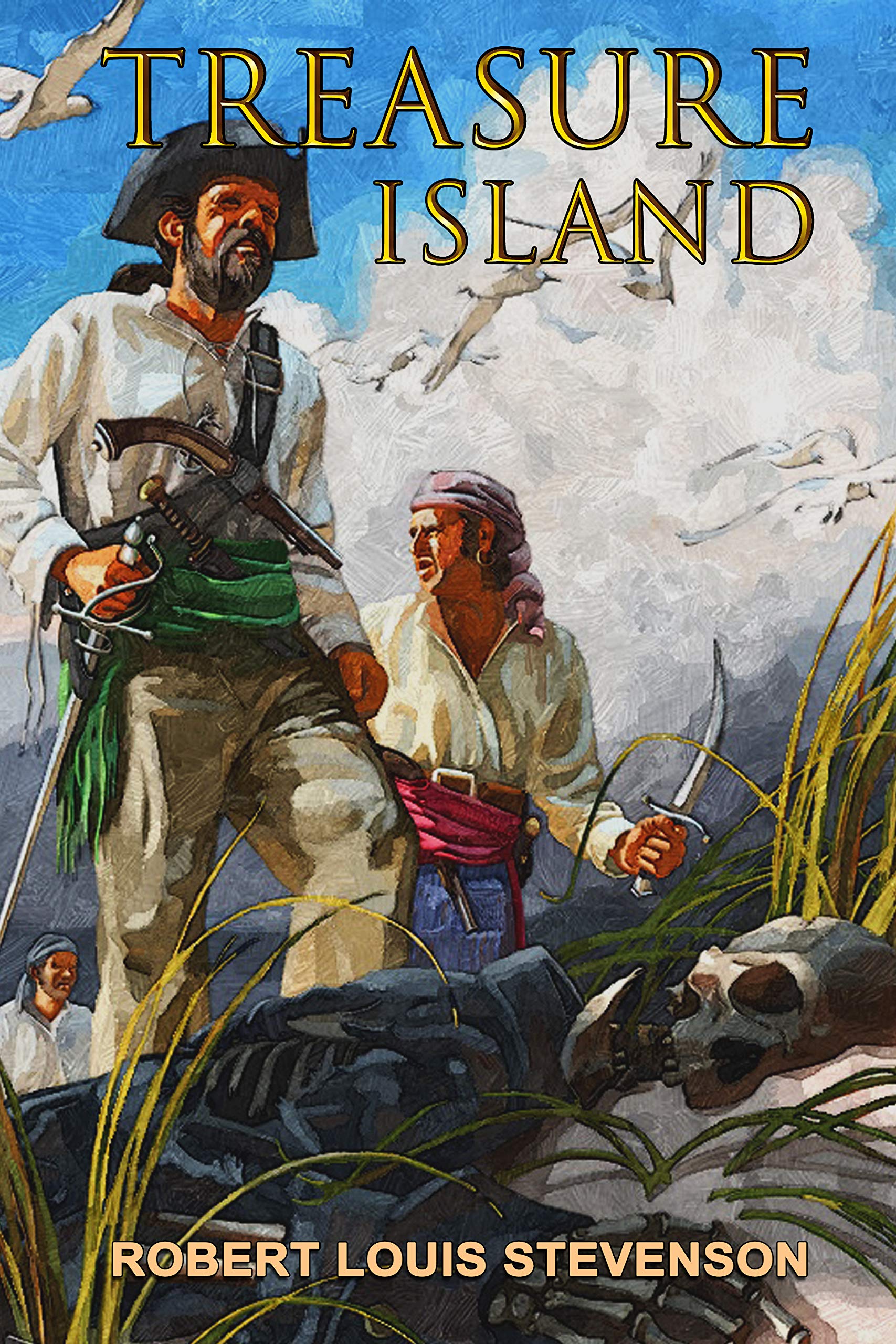 Treasure Island: Classic Illustrations by Robert Louis Stevenson ...