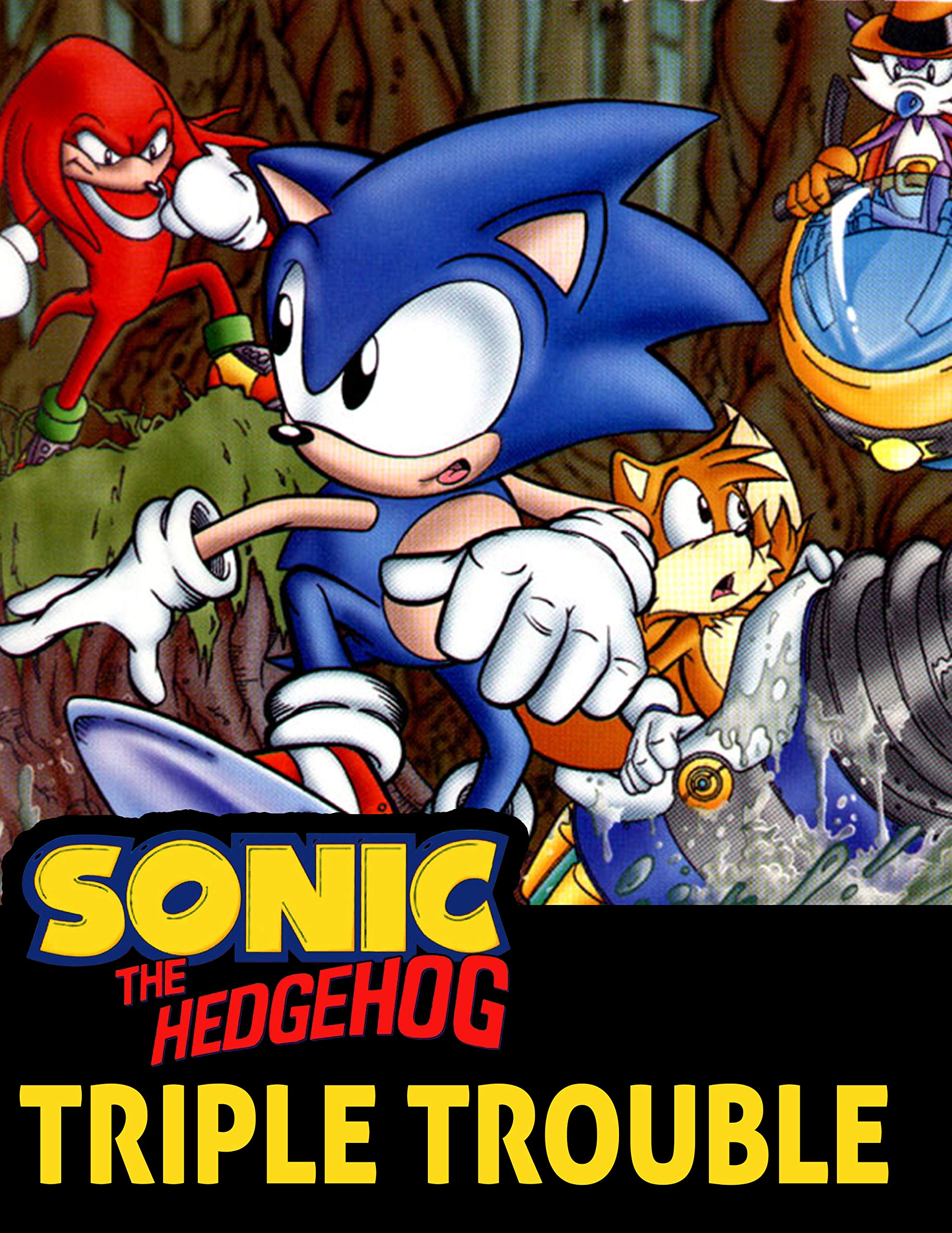 Sonic: The Hedgehog Triple Trouble Sonic comic book collection by Abbie ...