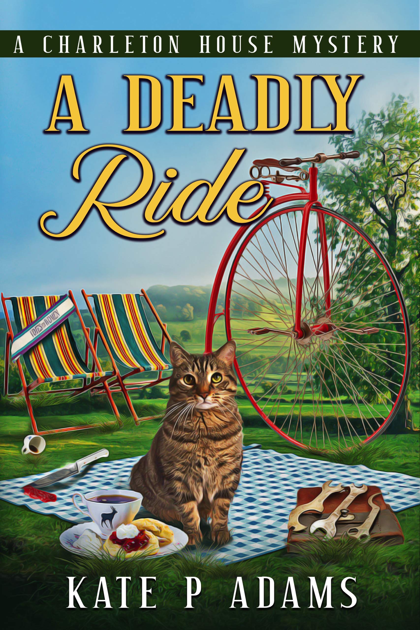 A Deadly Ride (A Charleston House Mysteries, #4) by Kate P. Adams ...