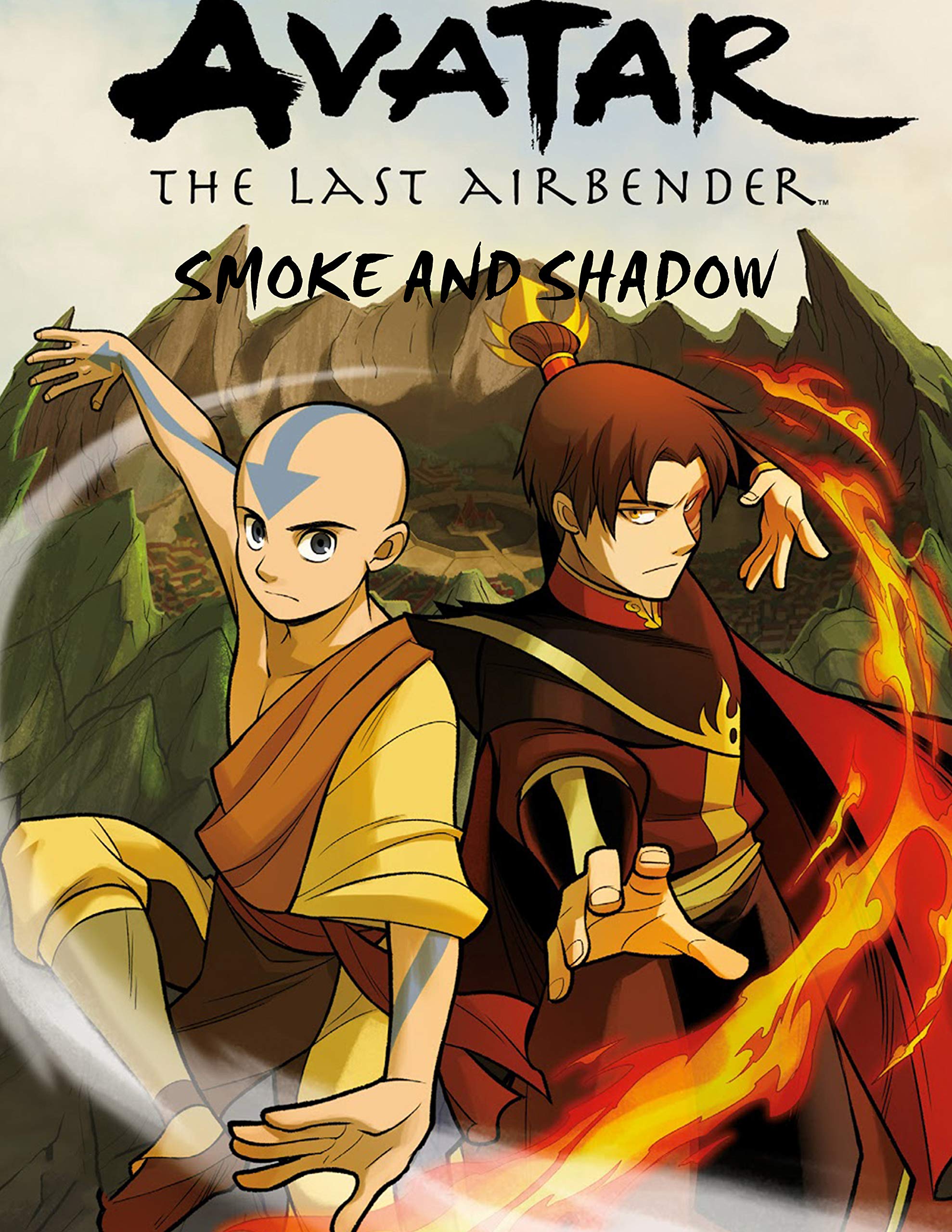 Avatar: The Last Airbender Smoke and Shadow Comics Book Nickelodeon ...