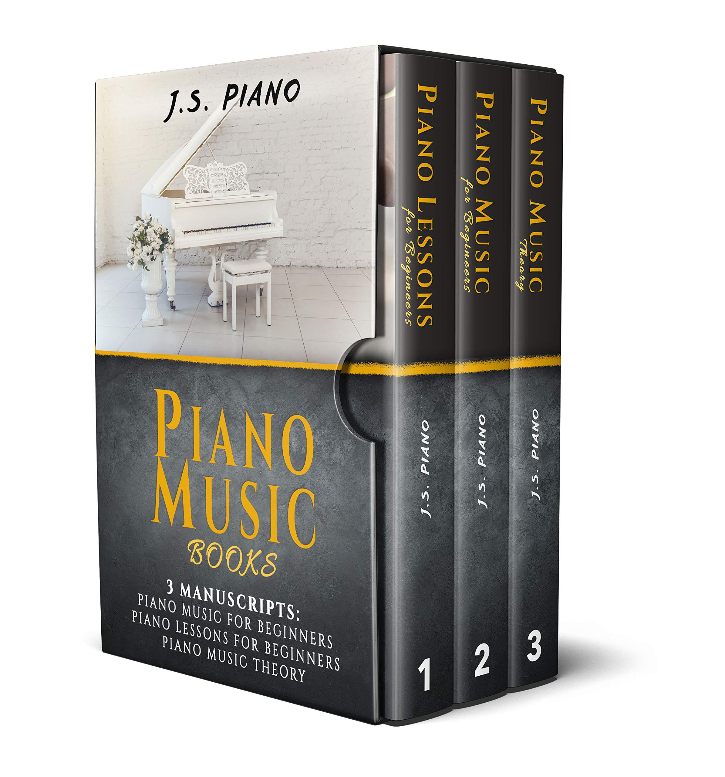 Piano Lessons: 3 Manuscripts: Piano Music for Beginners, Piano Lessons ...