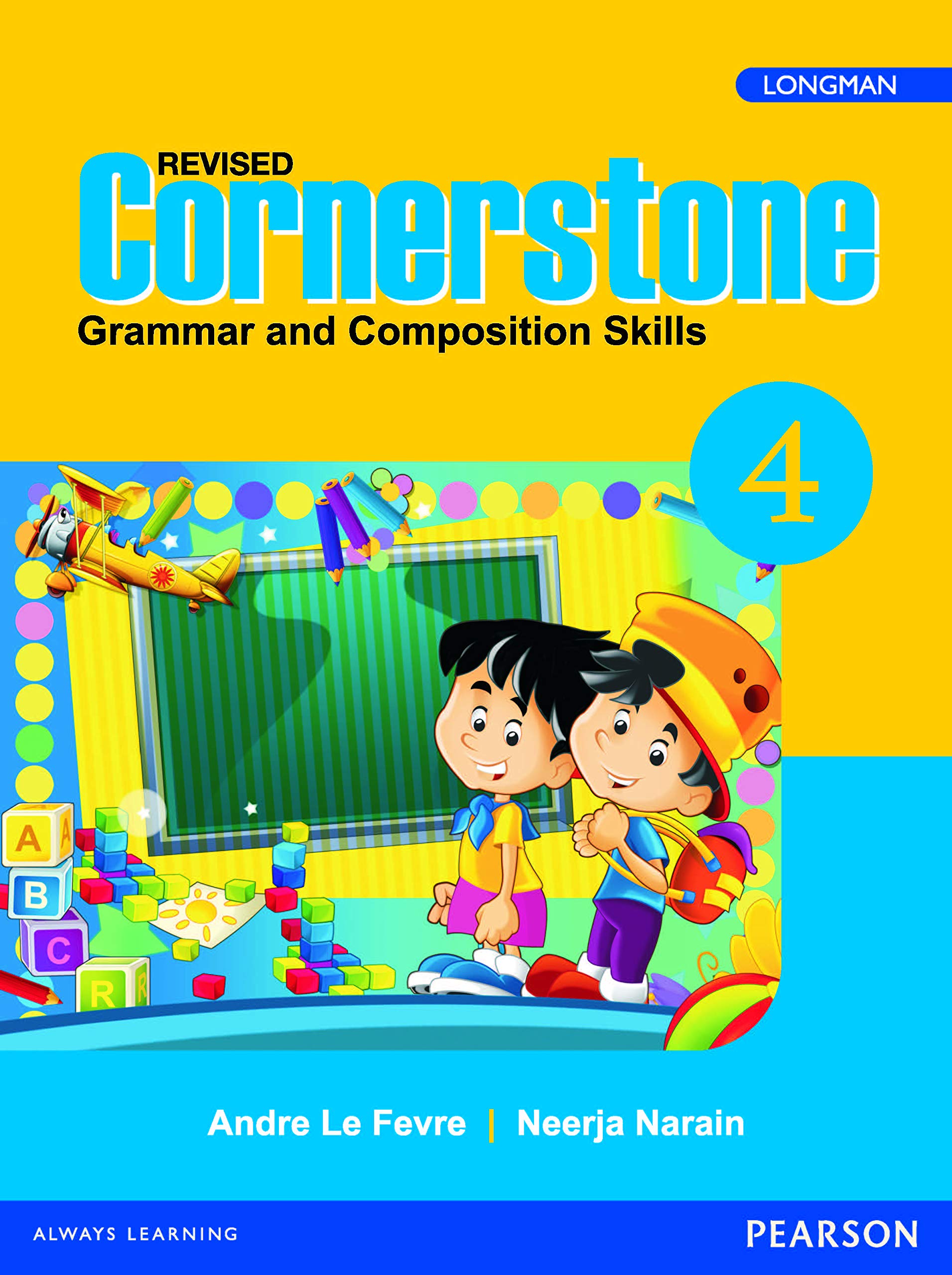 Cornerstone 4 English Grammar Composition Book By Pearson For CBSE 