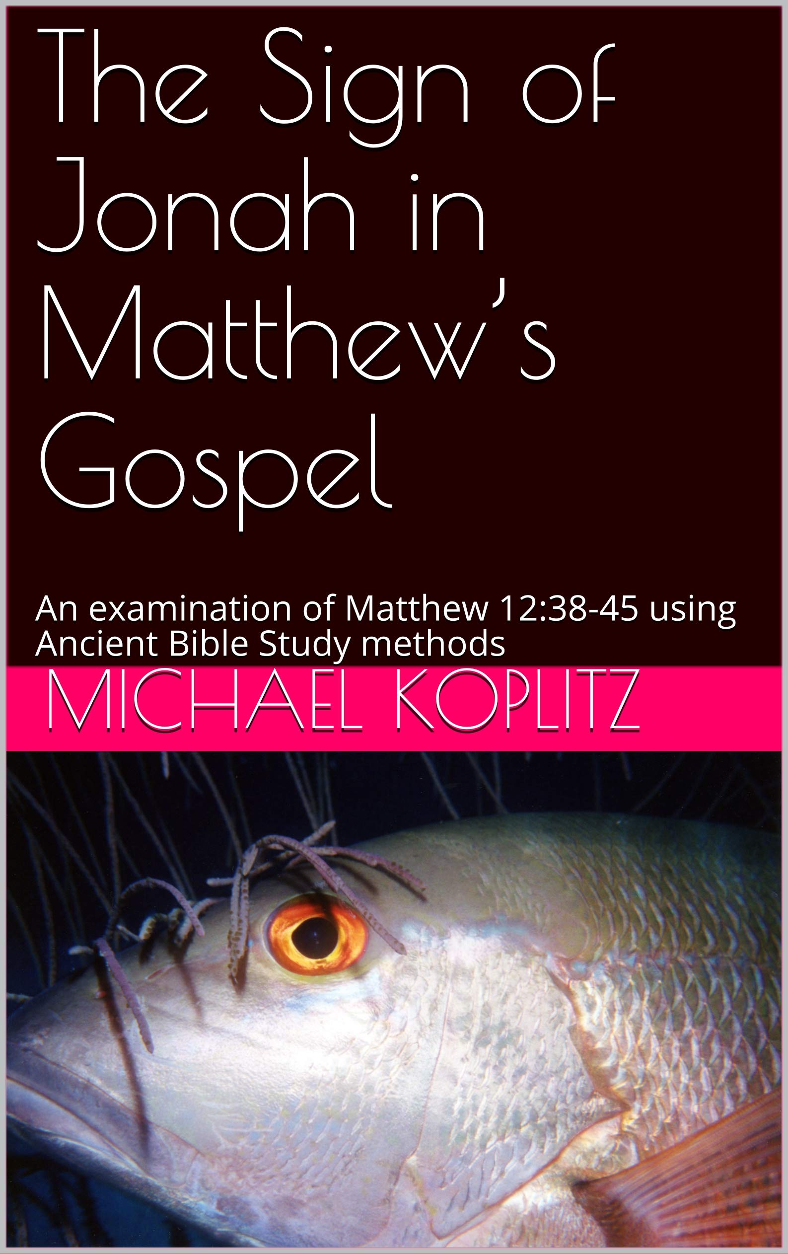 The Sign of Jonah in Matthew’s Gospel: An examination of Matthew 12:38 ...