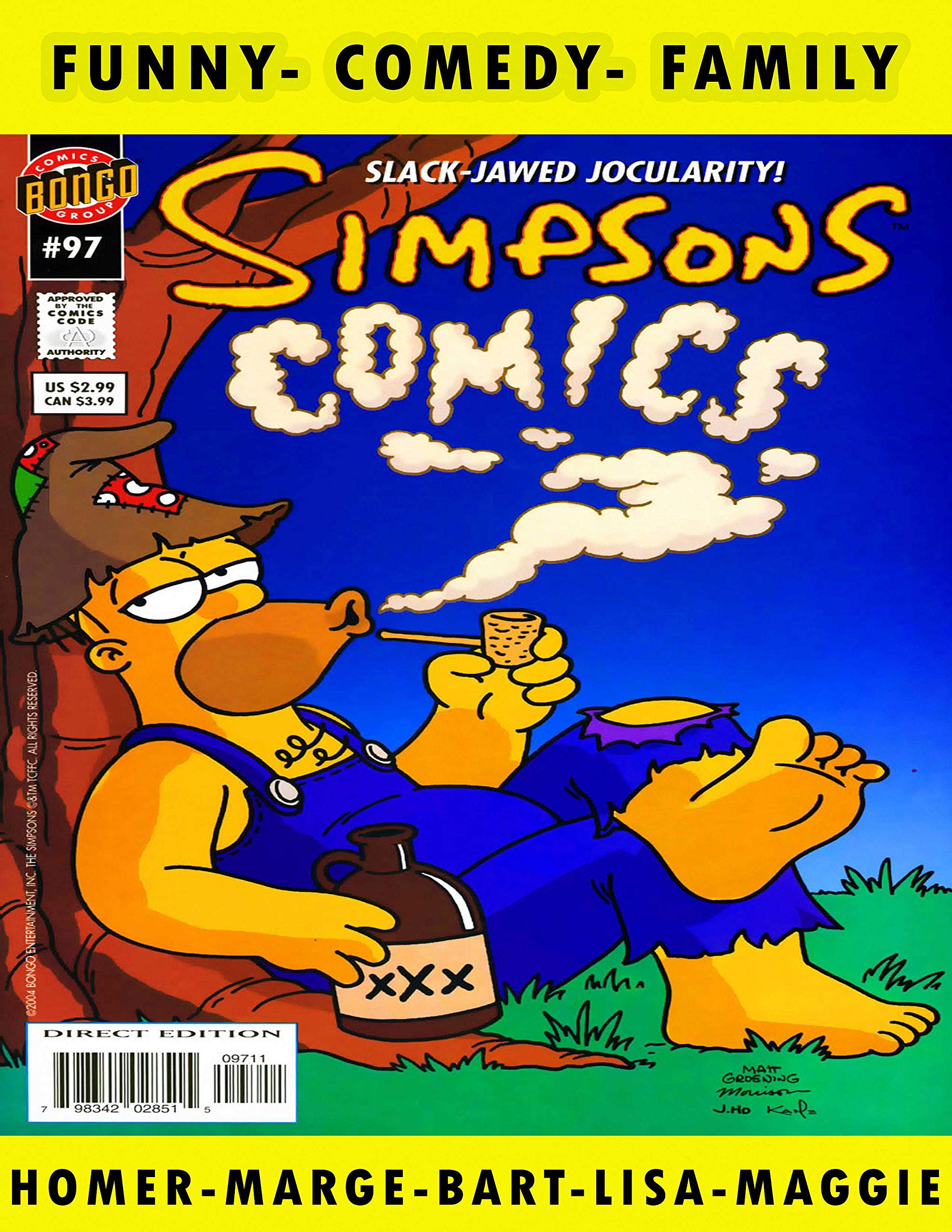Homer Family: Vol 9 - Funny Simpsons Cartoon Family Comics Books by ...