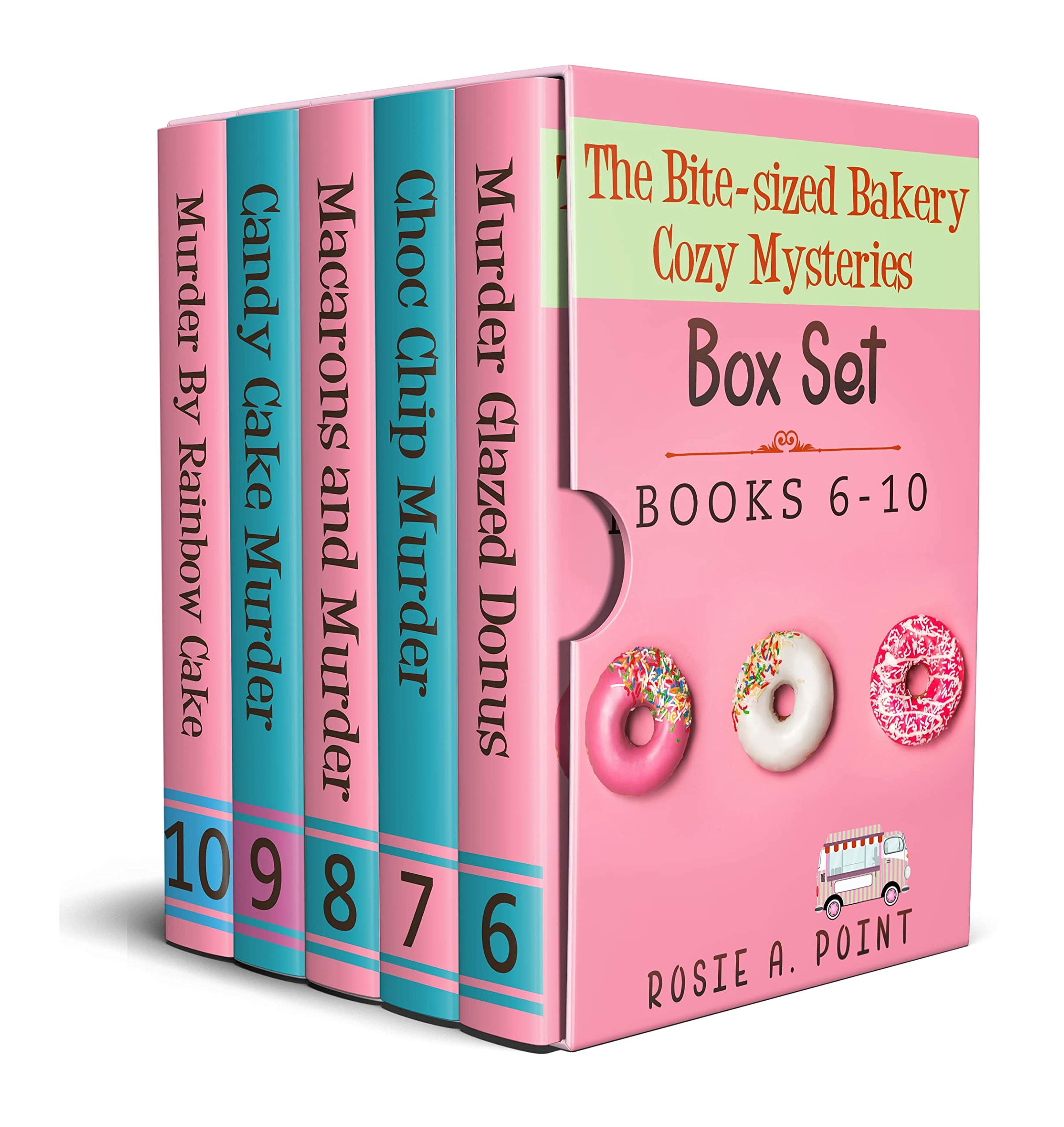 The Bite-sized Bakery Cozy Mysteries by Rosie A. Point | Goodreads