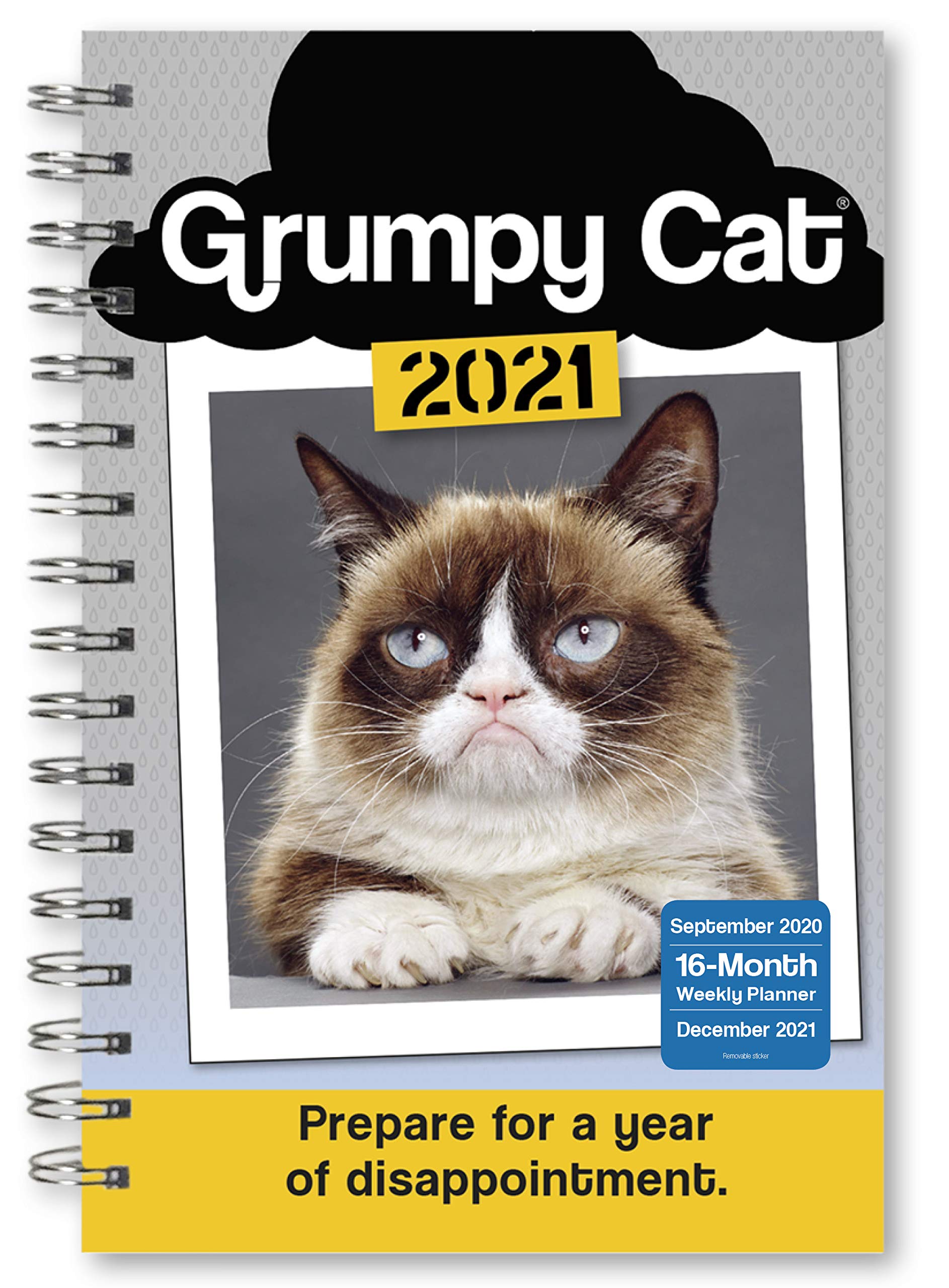 2021 Grumpy Cat® 16-Month Weekly Planner by Grumpy Cat Limitied | Goodreads