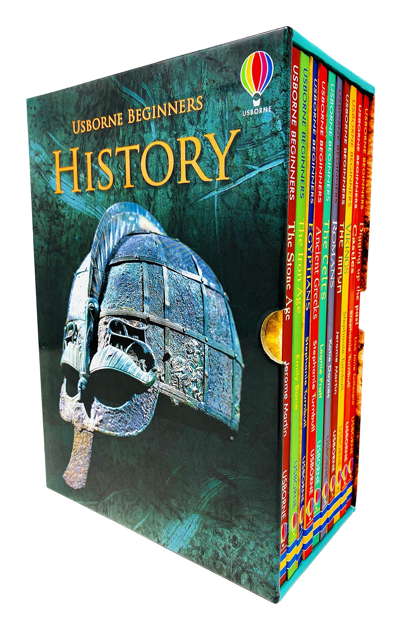 Usborne Beginners History 10 Books Collection Box Set by Emily Bone ...