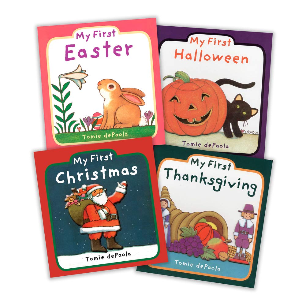 My First Christian Holidays Board Book Set by Tomie dePaola | Goodreads