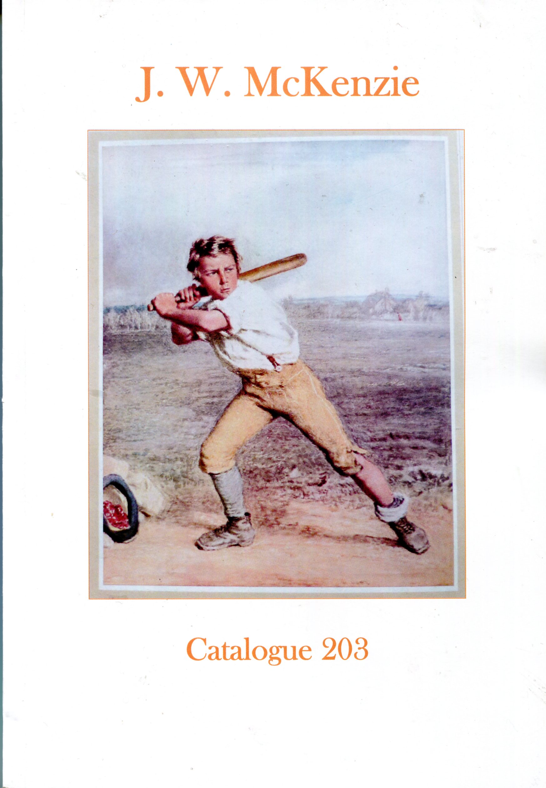 J.W.McKenzie Catalogue 203 by J.W. McKenzie | Goodreads