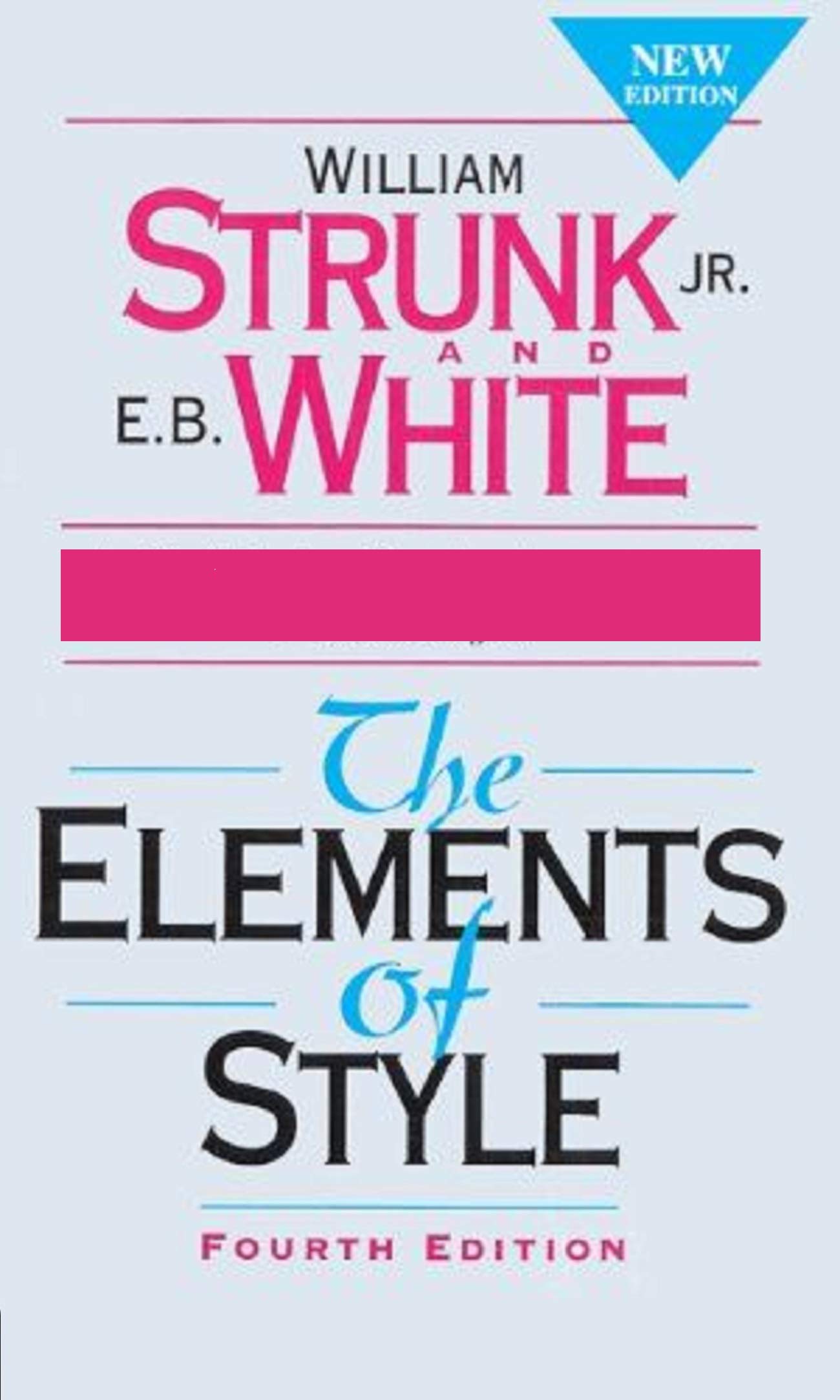 The Elements of Style:Fourth Original Edition by William Strunk Jr ...