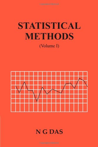 Statistical Methods: Volume I by N.G. Das | Goodreads