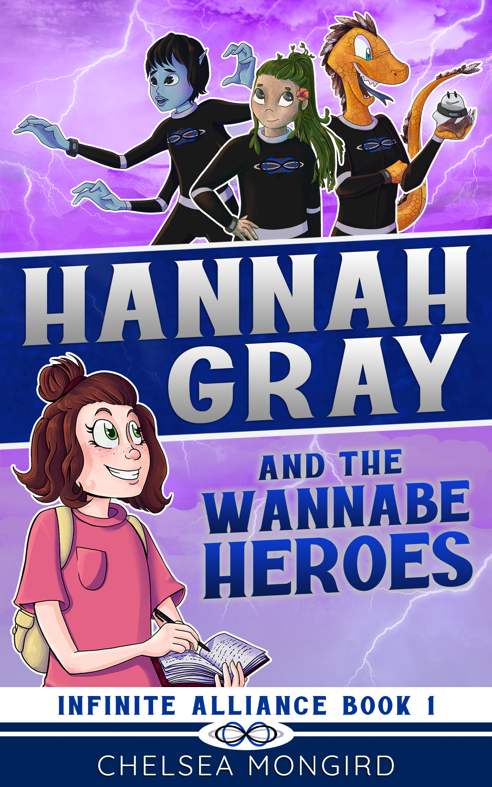 Hannah Gray and the Wannabe Heroes by Chelsea Mongird | Goodreads