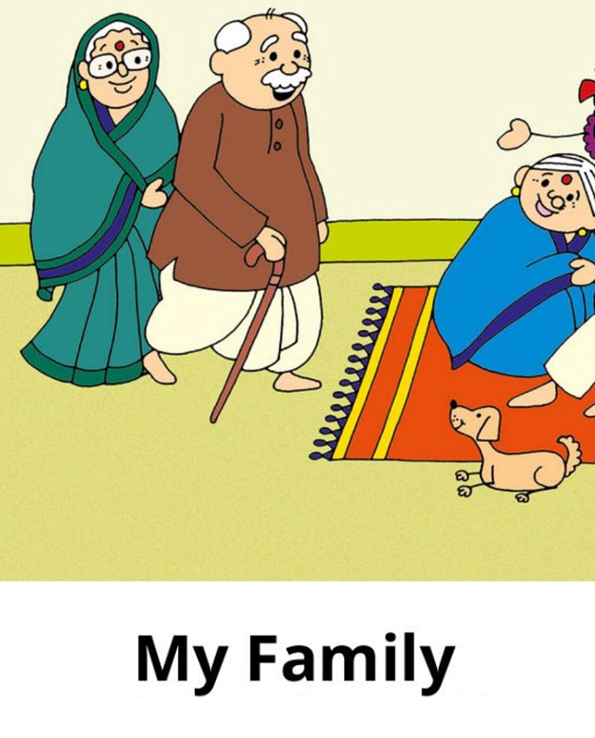 My Family: Children 5-8 years old must read picture book by Bernard ...