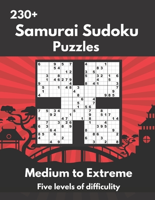 Samurai Sudoku Puzzles: Medium to Extremely Hard Samurai Sudoku Puzzles ...