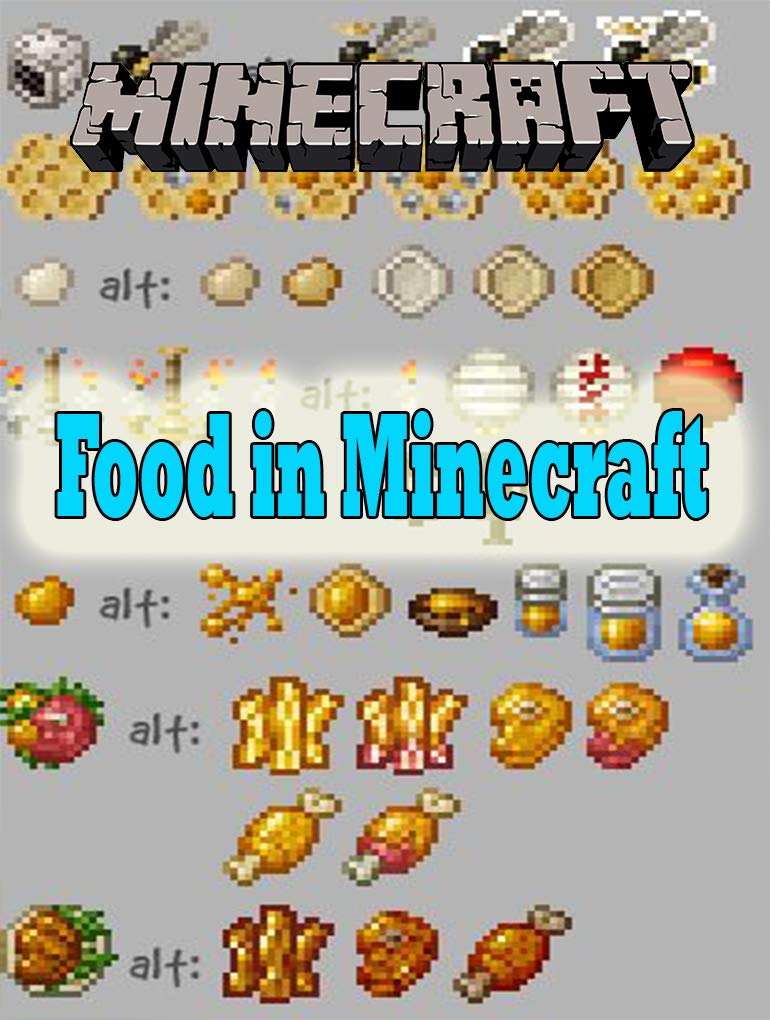 Minecraft Building guide: The Complete Guide to Food in Minecraft by ...