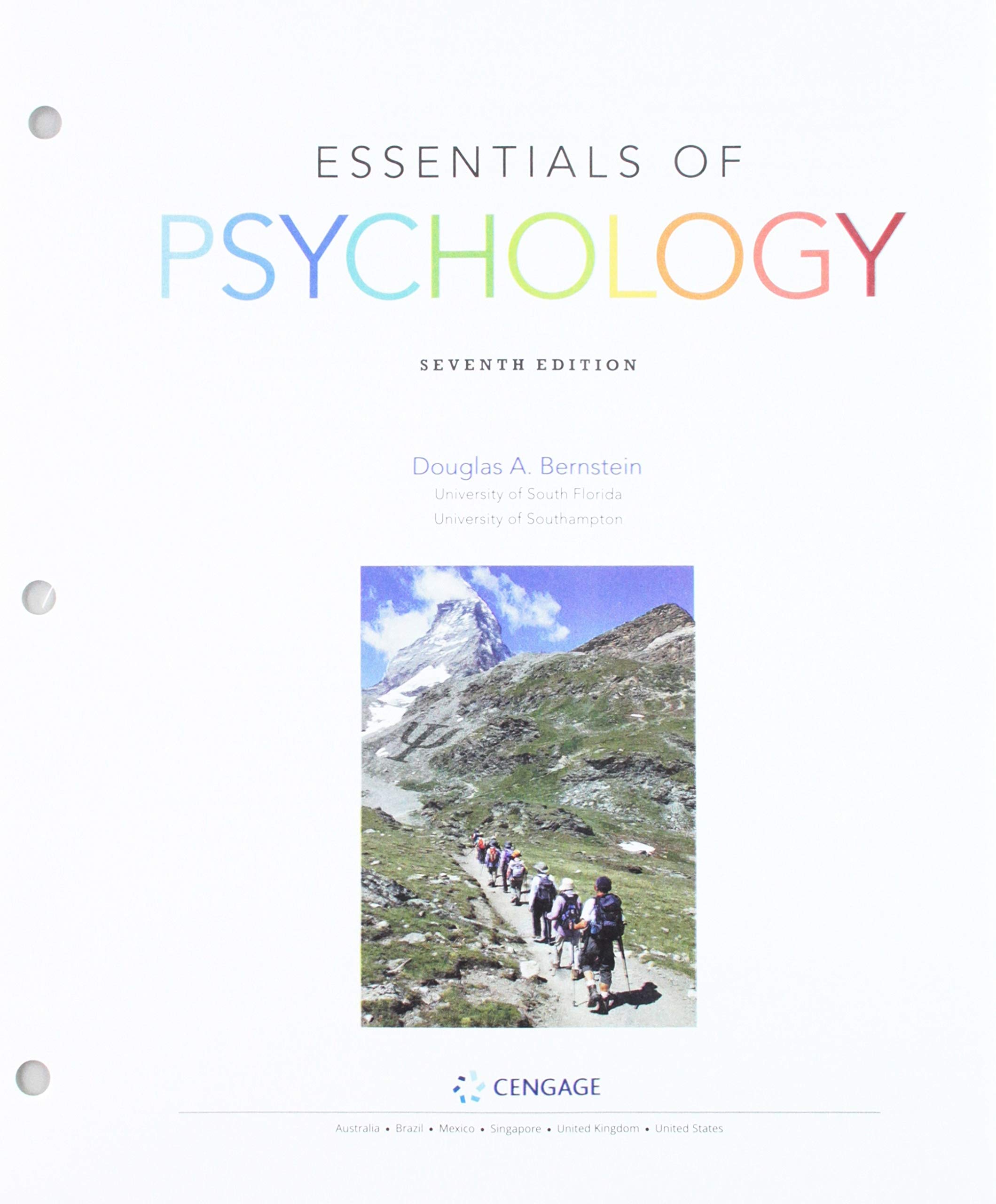 Bundle: Essentials of Psychology, Loose-Leaf Version, 7th + MindTap Psychology, 1 term (6 months ...