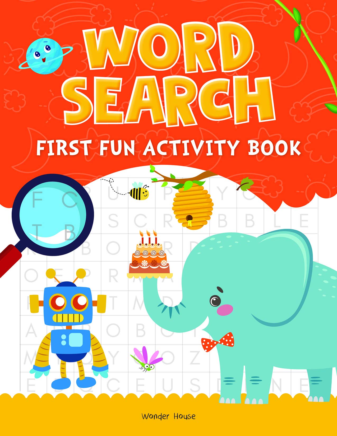 Word Search: First Fun Activity Books For Kids by Wonder House Books ...