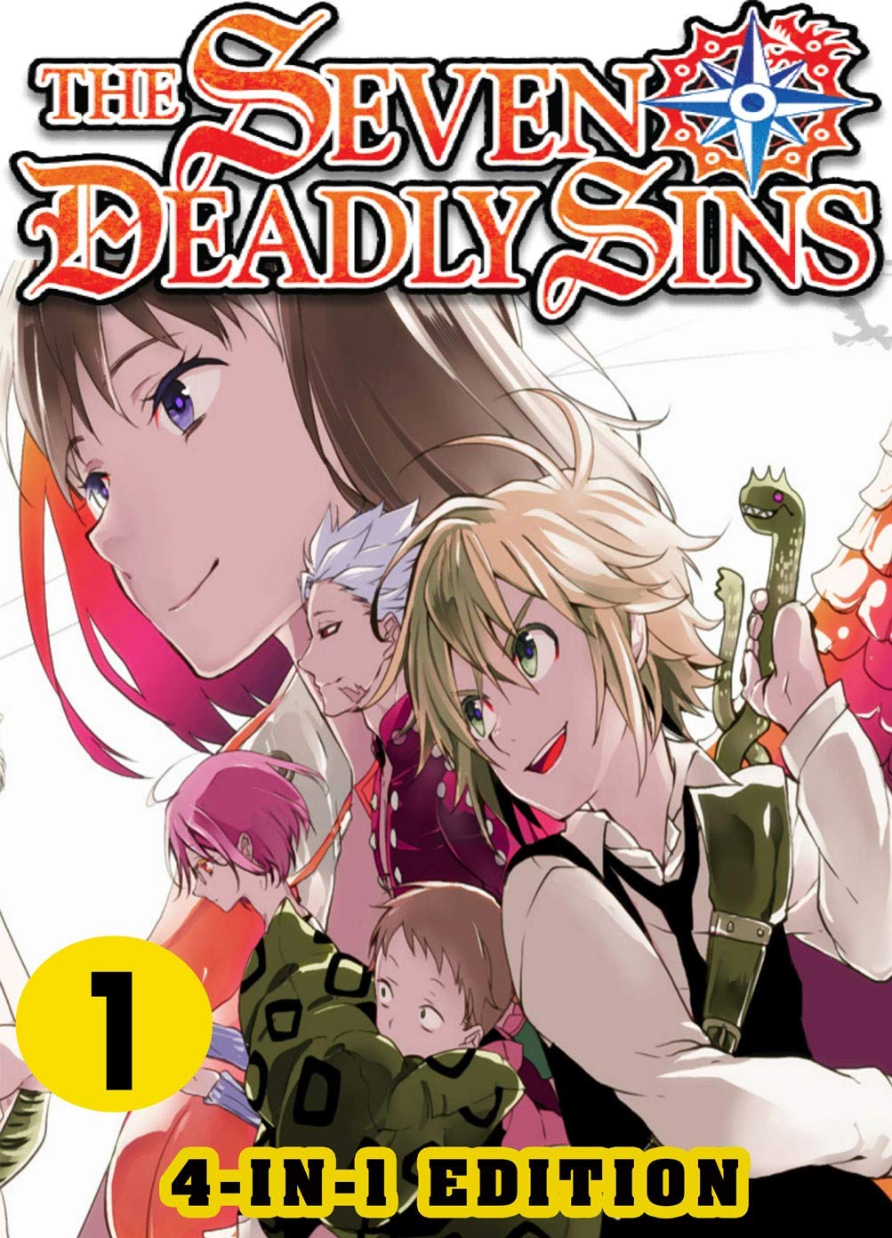 Seven Sins: Book 1 -The Deadly 4-in-1 Edition Great Action Graphic ...