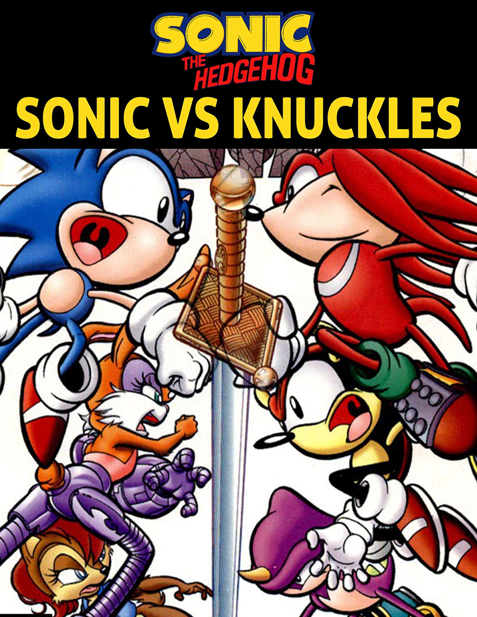 Sonic: The Hedgehog Sonic vs. Knuckles Comic Book Series Collection by ...