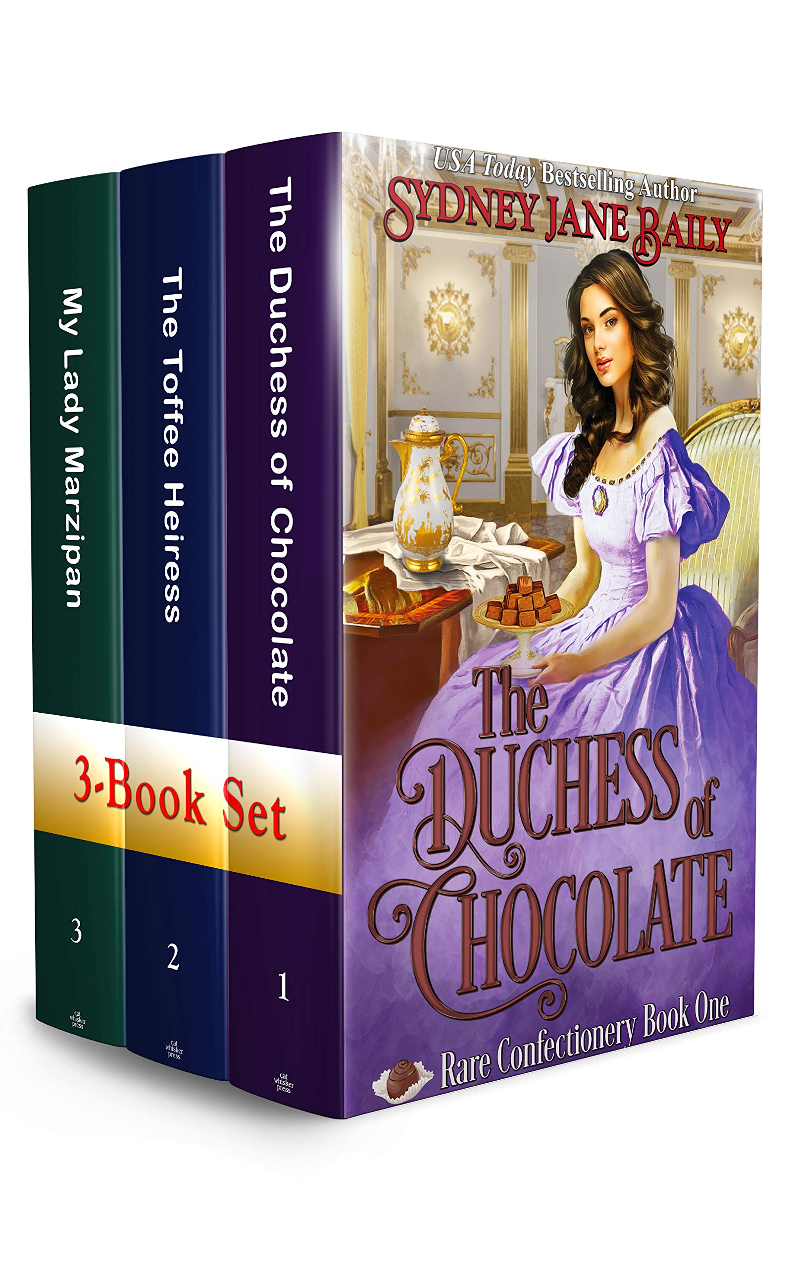 Rare Confectionery 3-Book Set: Victorian Romance by Sydney Jane Baily ...